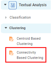Connectivity Based Clustering